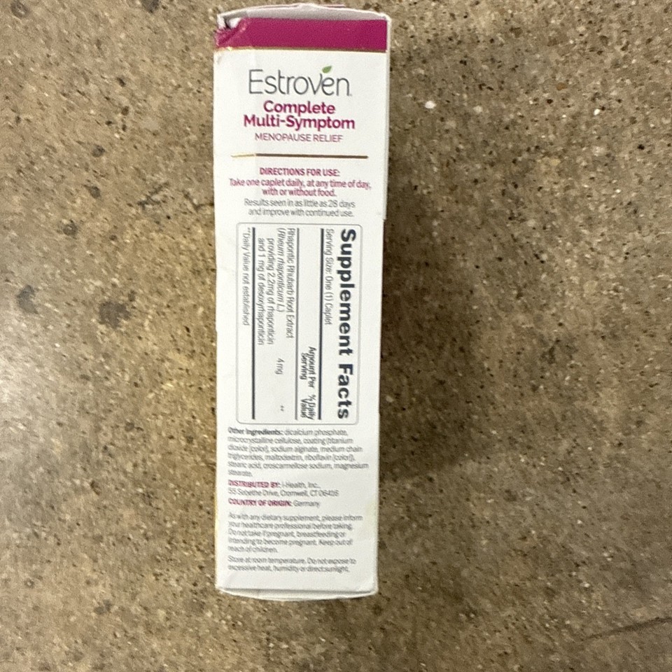 Estroven Complete Multi-Symptom Menopause Relief 60 Caplets exp 2026 ...