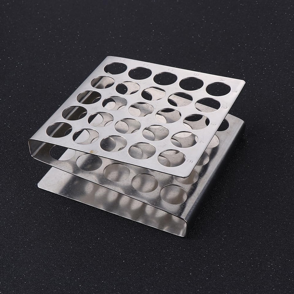 Stainless Steel Test Tube Rack Z Shaped Test Tube Stand Metal Test Tube ...