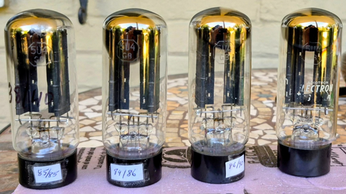 50's Quad RCA 5U4GB test strong / balanced @ 84/86, 86/90, 82/82, 85/85 ...