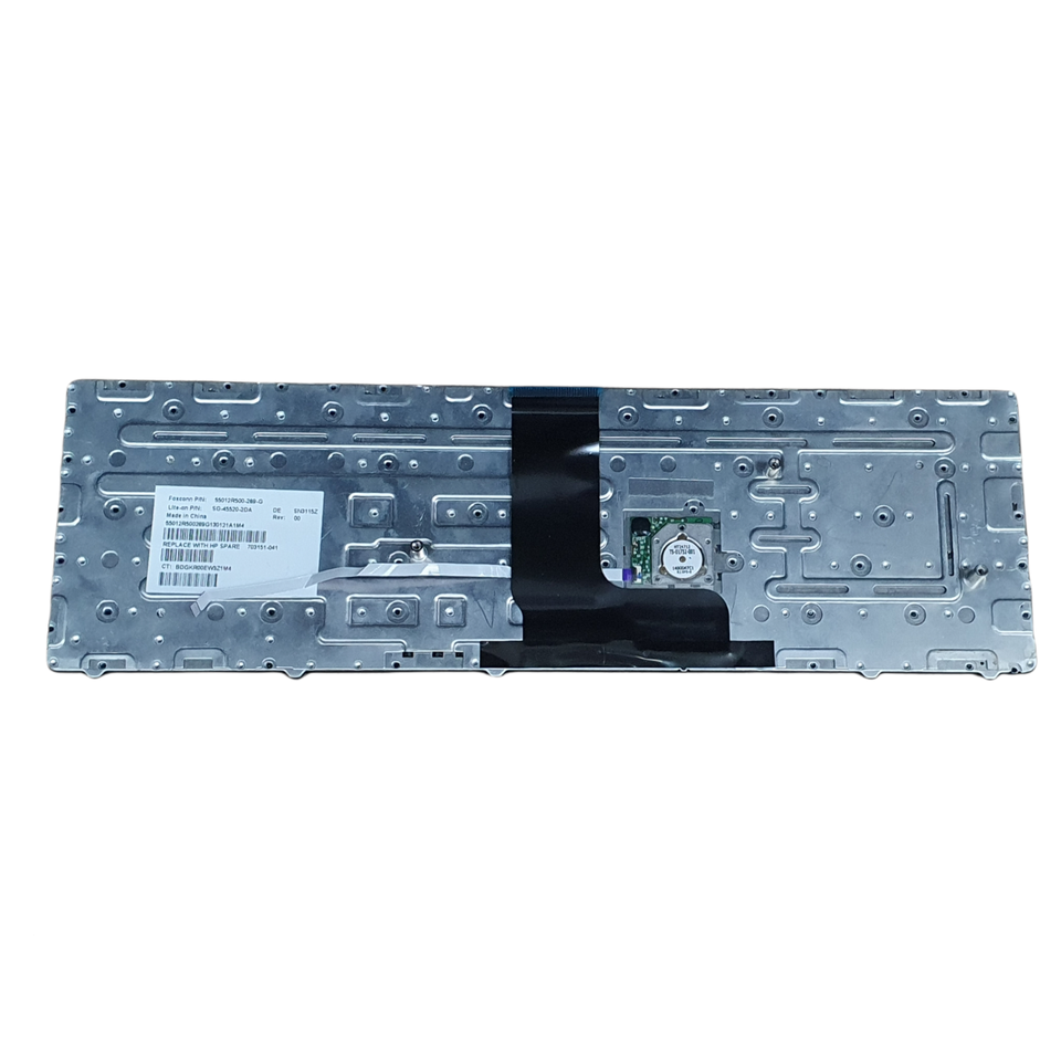 HP EliteBook 8560W 8570W Keyboard + Orange Pointer - German Layout 9z ...