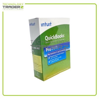 413617 Intuit QuickBooks Pro 2011 Lifetime License Full Version *Retail* | eBay