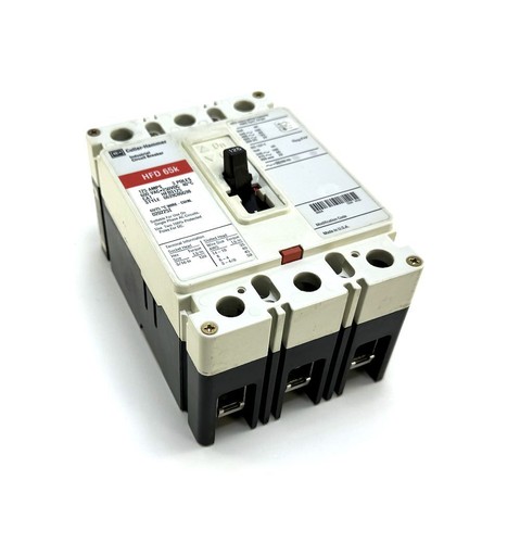 Eaton Cutler Hammer HFD3125 3P 125 Amp 600V Breaker w/TEST REPORT ...