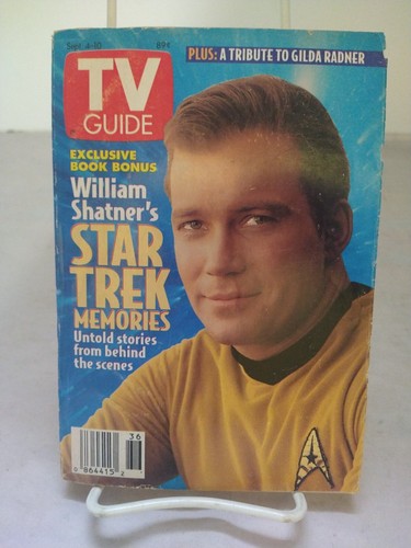 TV Guide September 4-10, 1993 Star Trek Memories William Shatner | eBay
