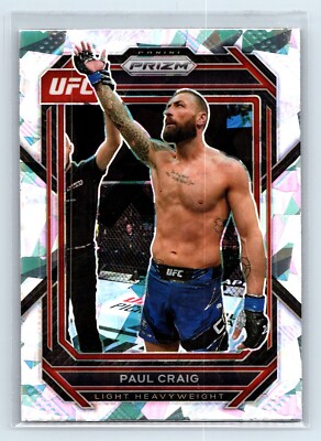 2023 UFC Prizm Cracked Ice Paul Craig #164 | eBay