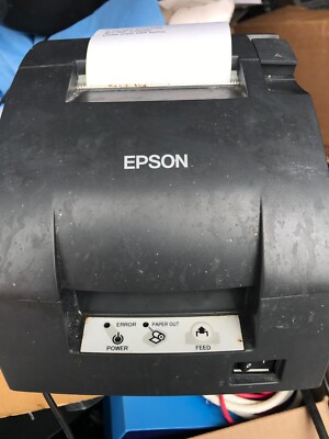 EPSON KITCHEN PRINTER TM-U220-i M188B. USB ETHERNET SERIAL CONNECTIVITY ...