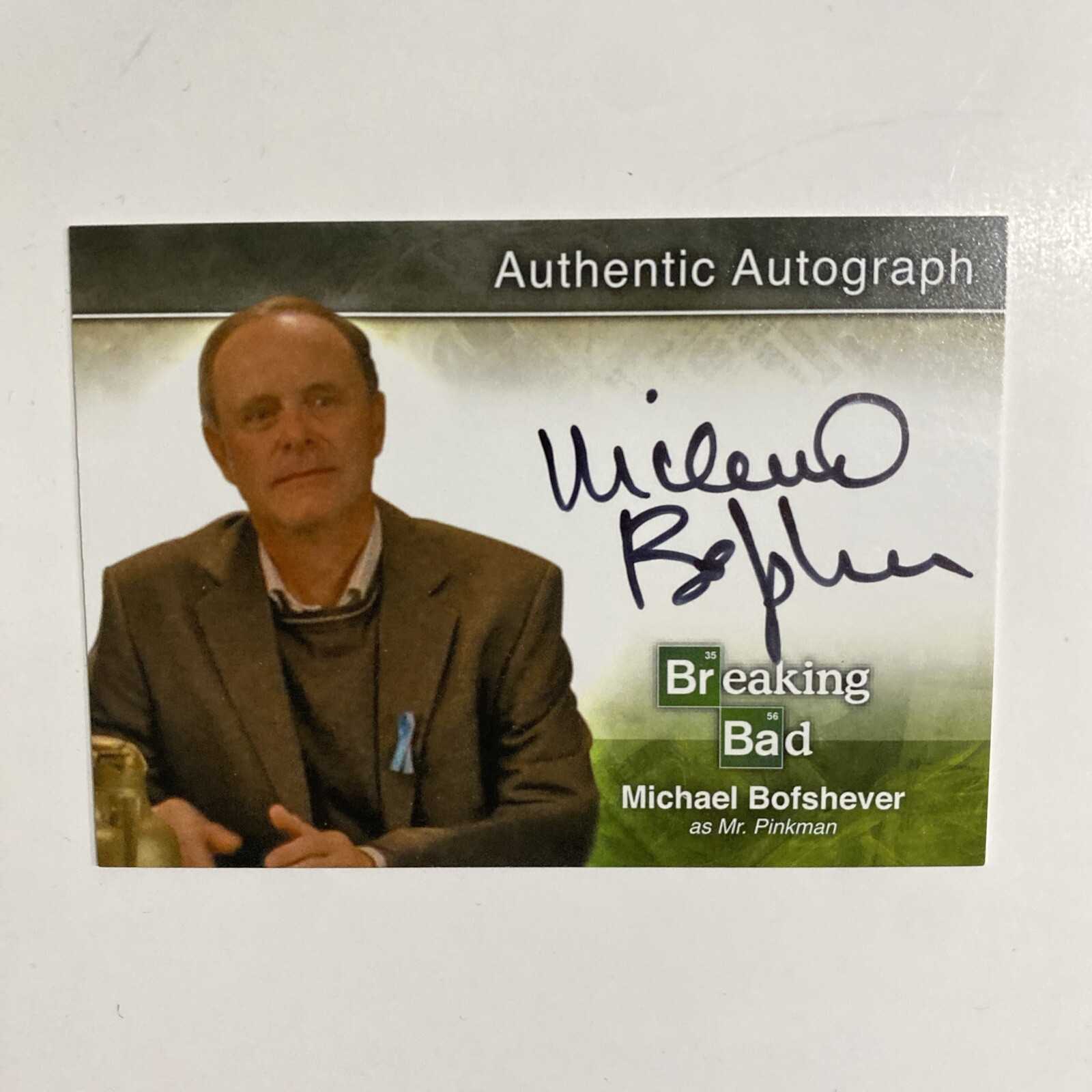 Breaking Bad Seasons 1-5 Autograph Card A19 Michael Bofshever as Mr ...
