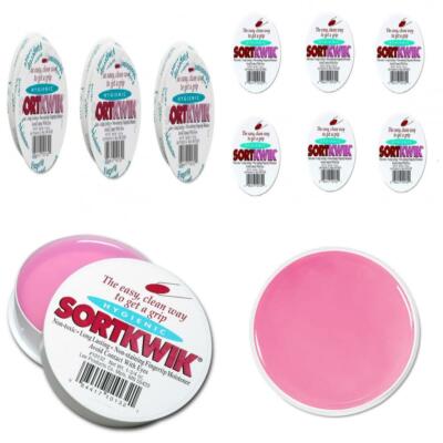 LEE 10132 Sortkwik Fingertip Moisteners, 1 3/4 oz, Pink, Sold as 6 Pack ...