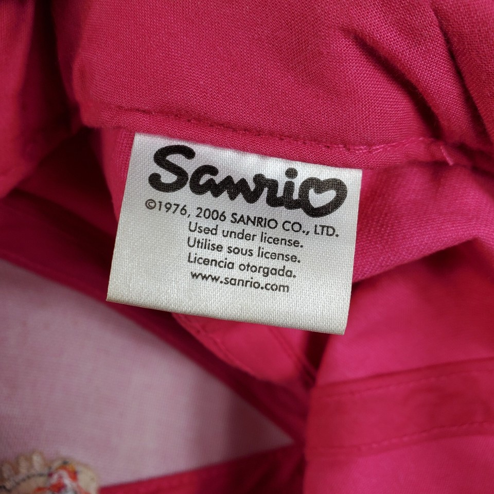 Sanrio Hello Kitty Embroidered Pink Baseball Cap Hat Girls Kids ...