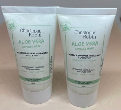 2 x Christophe Robin Aloe Vera Express Mask 2.5 oz. | eBay