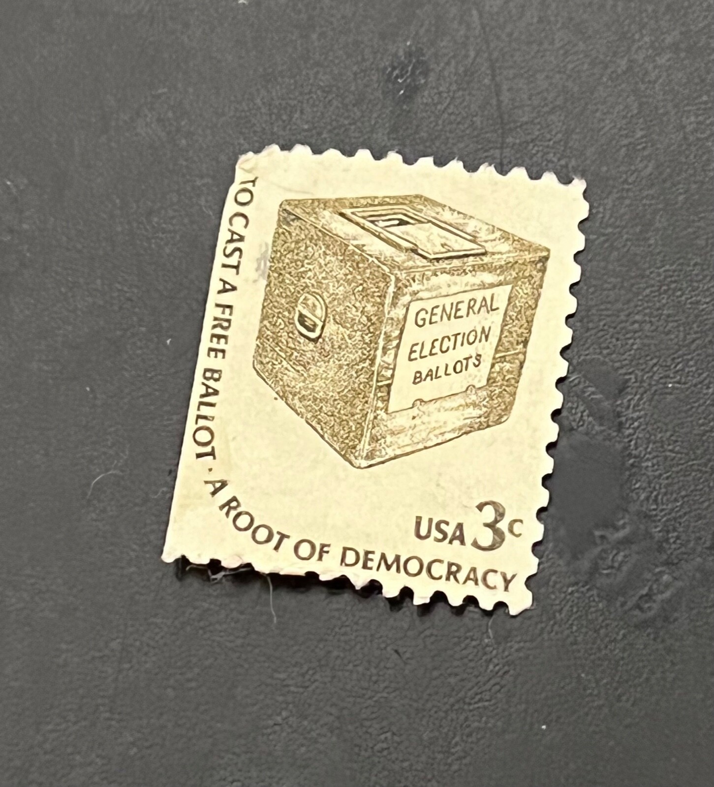 1977 3 Cent Stamp - Cast a Free Ballot, | eBay