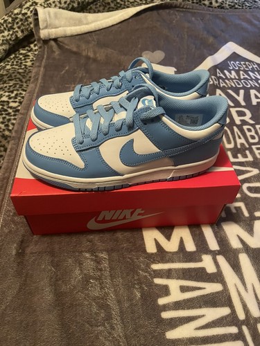 Nike Dunk Low UNC University Blue GS Size 6Y Brand New CW1590-103 | eBay