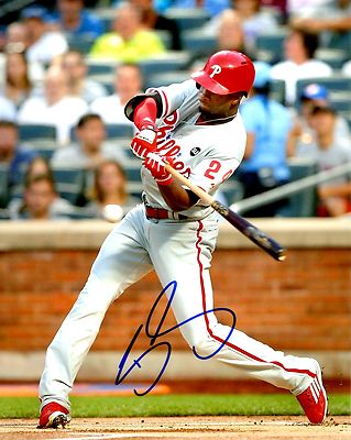 Autographed 8x10 DARNELL SWEENEY Philadelphia Phillies Photo - COA | eBay