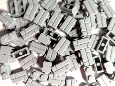 LEGO Light Bluish Grey 98283 1x2 Brick Mansonry - Bulk Pack x25 Pieces ...