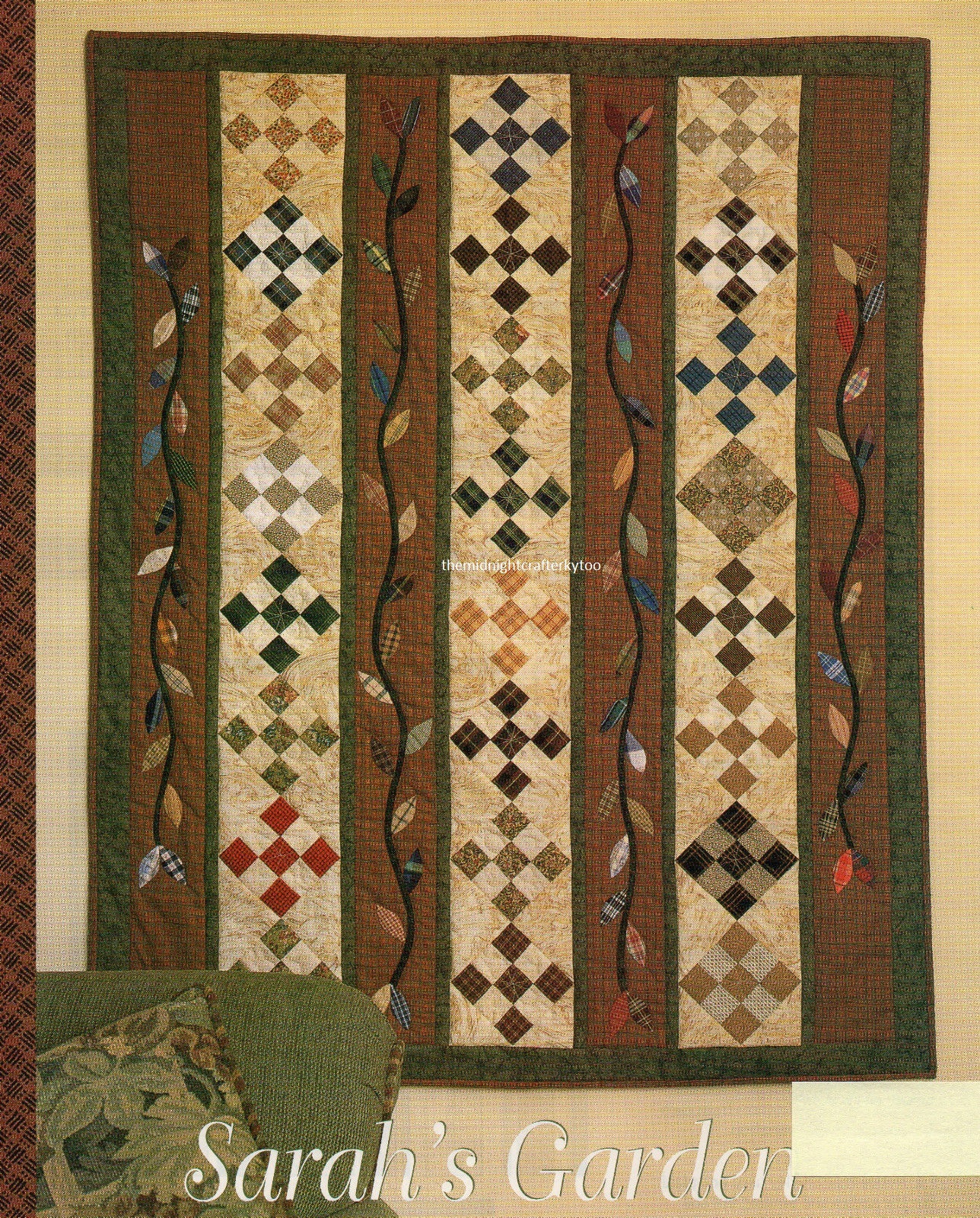 Sarah's Garden Quilt Pattern Pieced/Applique SW | eBay