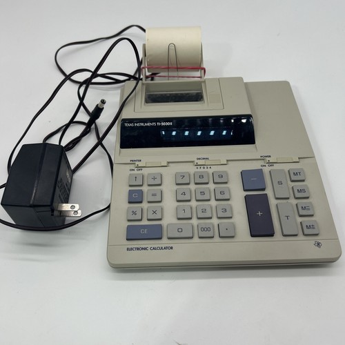 Texas Instruments TI-5030 Portable Vintage Desktop Electric Printing ...