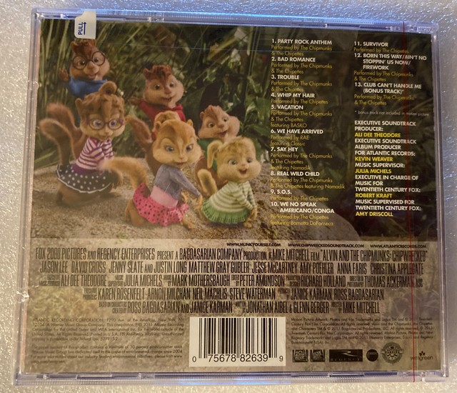 Alvin and the Chipmunks: Chipwrecked (Original Soundtrack) by Various ...