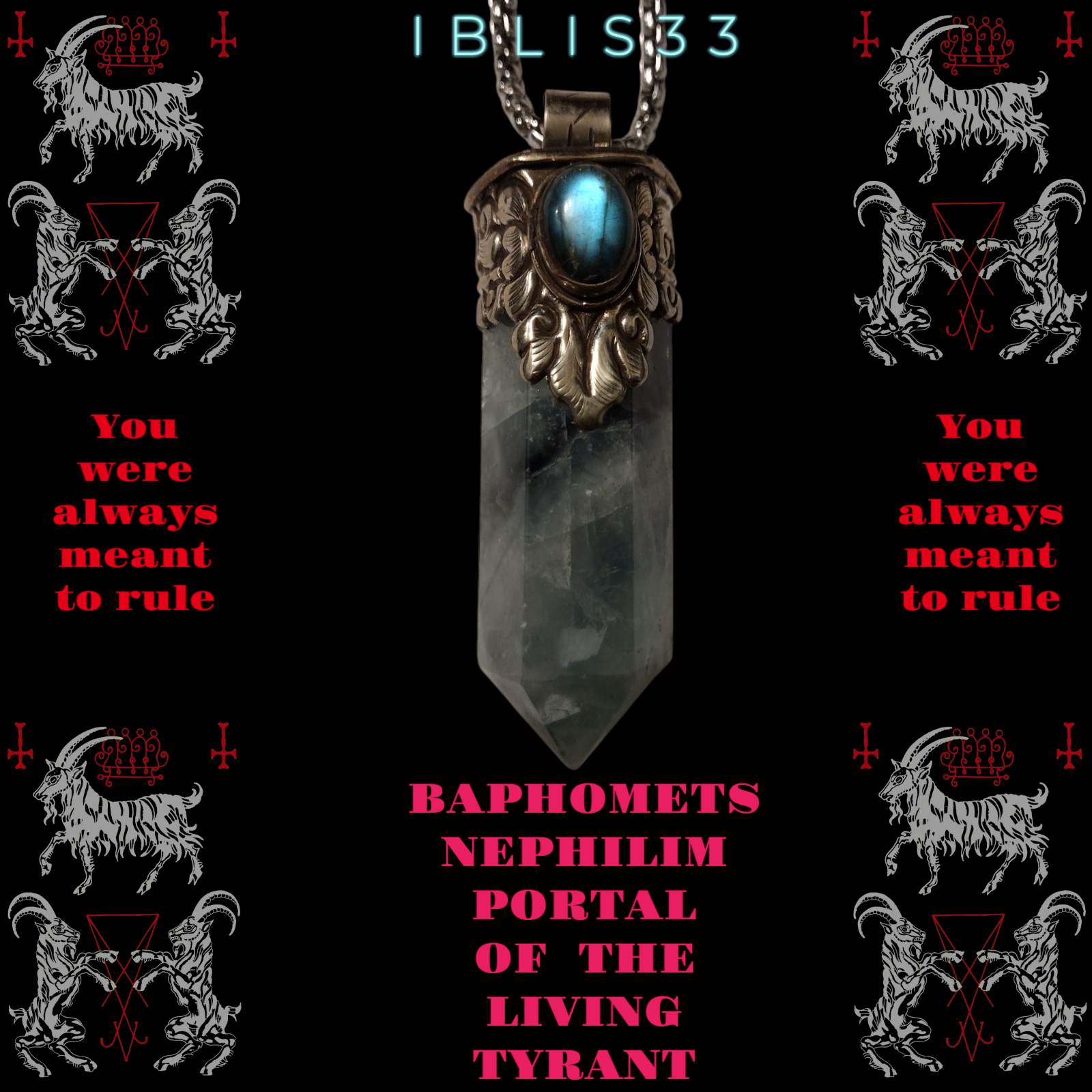 Haunted Baphomet Nephilim Djinn Brutal Power Satanic Dominate Rule ...