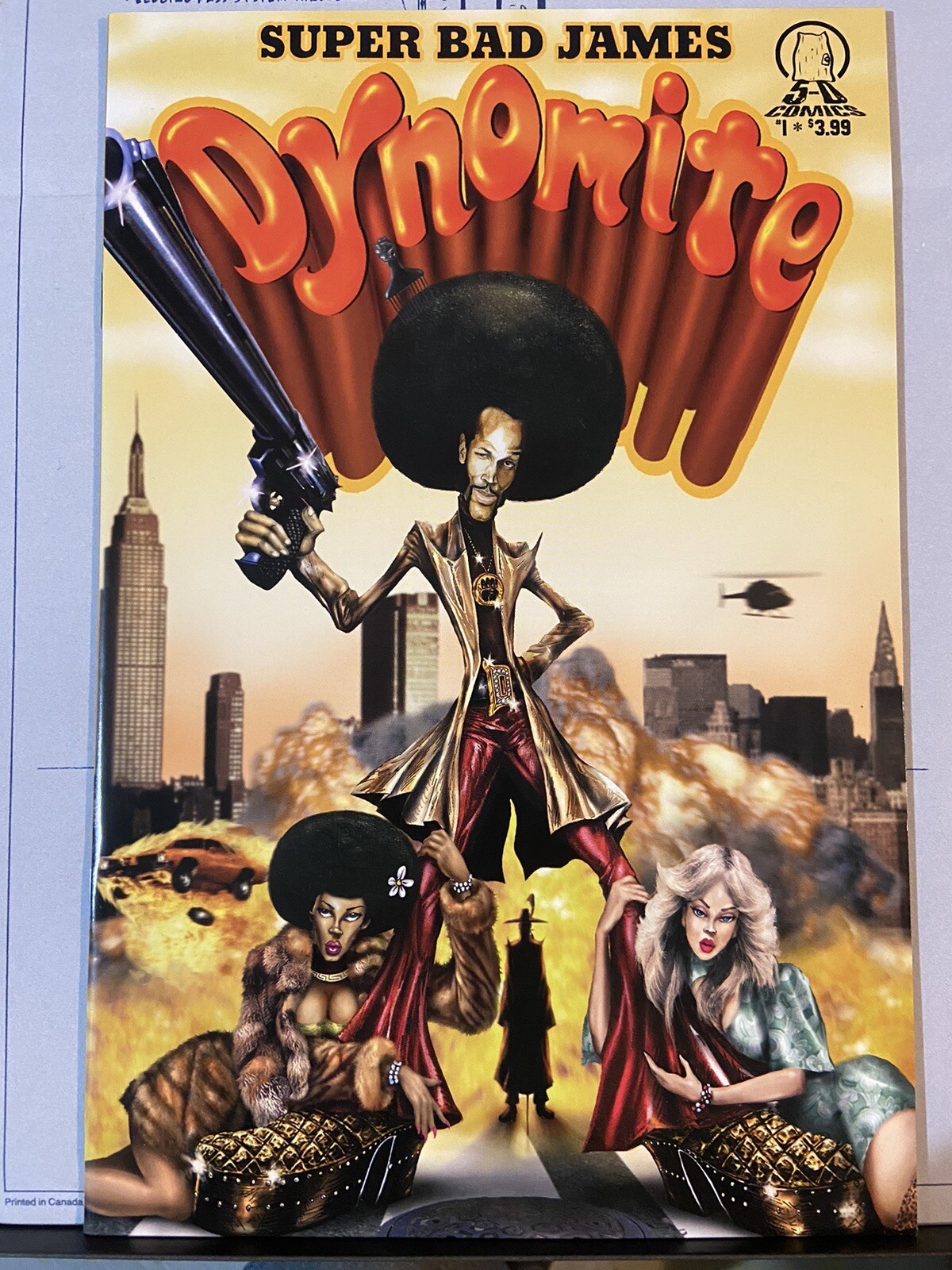 Super Bad James Dynomite #1 by Marlon & Keenan Wayans 2005 IDW 5-D ...