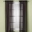 Sheer 2Pc Window Treatments Curtain Panels 84" Inch Long Polyester (10 ...