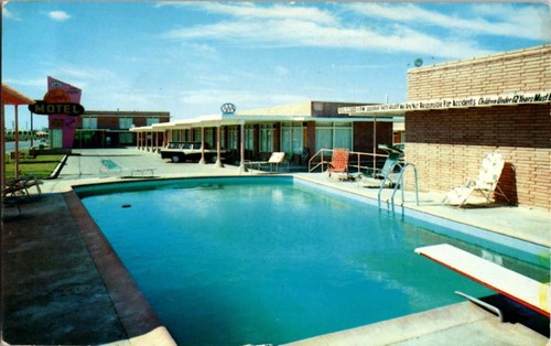 Del Rio Texas TX : MOTEL SCENE m/24 BC6958 | eBay