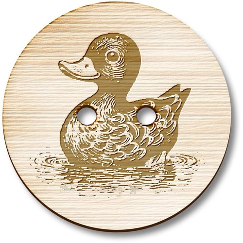 'Cute Duck ' Wooden Buttons (BT043259) | eBay