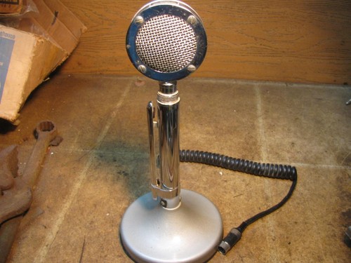 Vintage Astatic D-104 Microphone with T-UGH Mic Stand | eBay