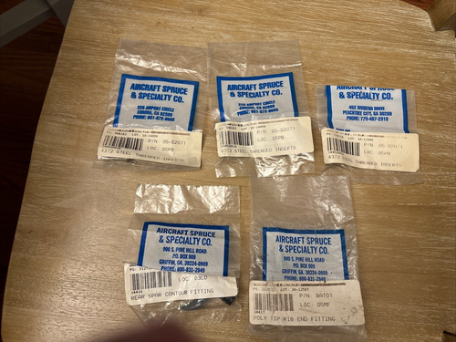 AIRCRAFT SPRUCE & SPECIALTY CO. PARTS LOT | eBay