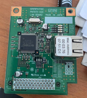 New Origianl GRAPHTEC FC8600 / FC8000 Motherboard Network Card / I/F ...