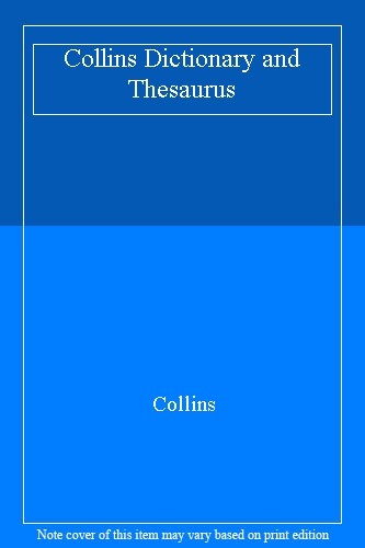 Collins Dictionary and Thesaurus By Collins 9780007725816 | eBay