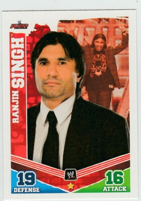 Ranjin Singh 2010 Topps Slam Attax Mayhem WWE | eBay