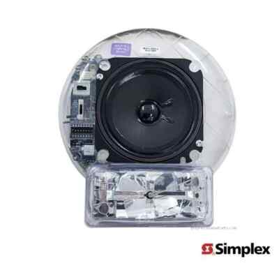 NEW Simplex 49HFV-APPLC TrueAlert Ceiling Mount Addressable Speaker ...
