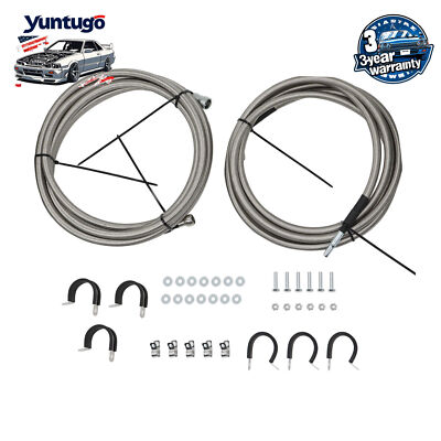 QFF0015SS Fuel Gas Line Kit Complete Repair Lines For 05-10 Chevy ...