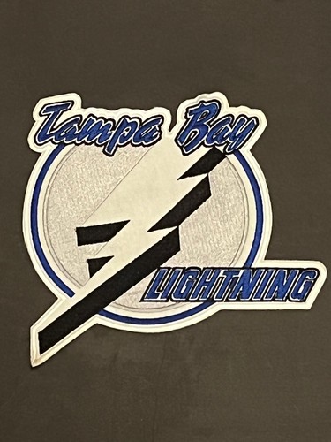 NHL Tampa Bay Lightning Full Size Front Jersey Patch Crest Logo Emblem ...