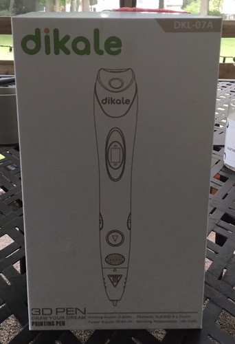 Dikale 3D Pen Draw Your Dreams Printing Pen DKL-07A White NEW | eBay