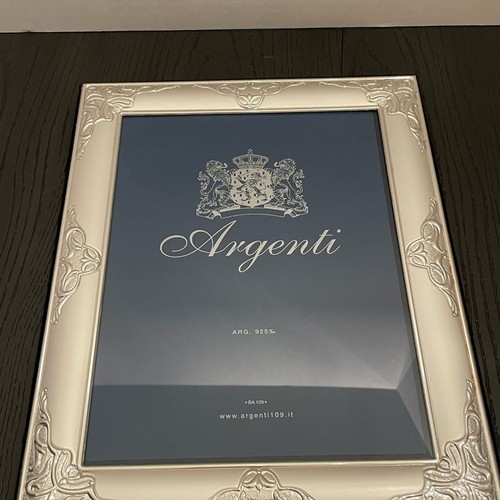 Vintage Argenti Sterling Silver 925 Ornate Picture Frame with Intricate ...