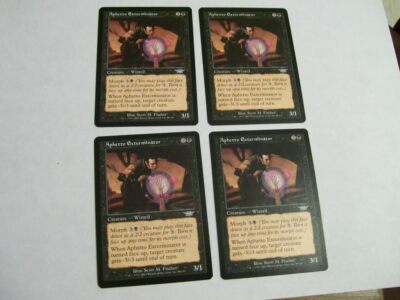 APHETTO EXTERMINATOR x4 Playset LEGIONS MTG MAGIC THE GATHERING | eBay