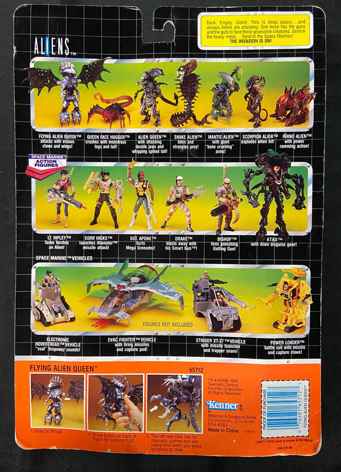 ALIENS SPECIAL DELUXE FLYING ALIEN QUEEN MIB KENNER | eBay