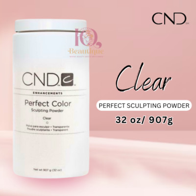 CND Perfect Color Sculpting Powder Opaque Clear 32 oz REFILL | eBay