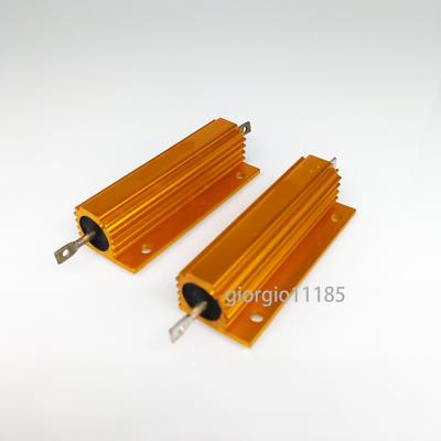 US Stock 2x 0.2 ohm 0.2R 100W Watt Aluminum Housed Metal Case Wirewound ...