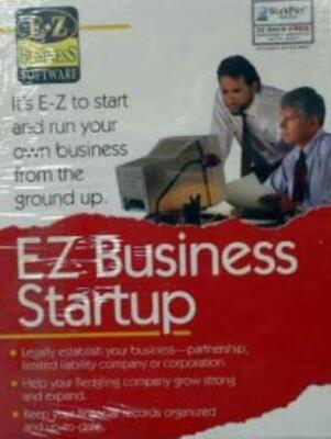 EZ Business Startup PC CD helps create company, documents financial ...