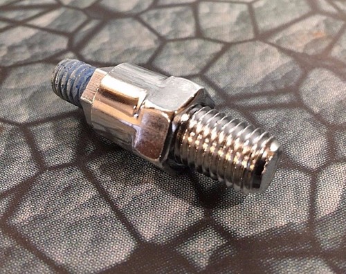 Harley Mirror Mounting Hardware RIGHT SIDE Nut Bolt 10mm for 5/16 ...