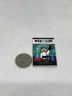Mini Brands Books Mad Scientist Mad Libs Book Zuru | eBay