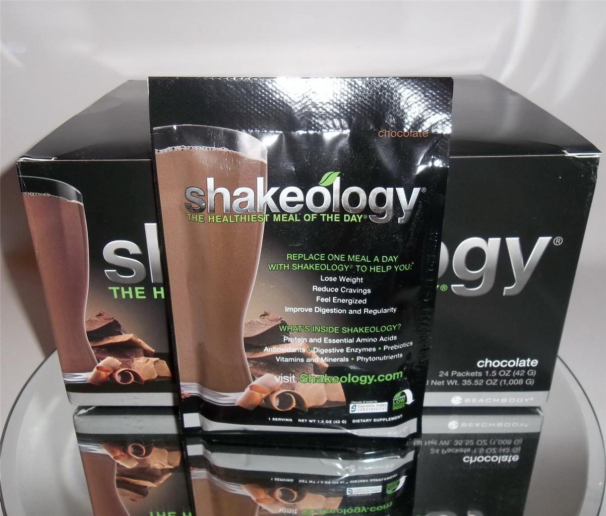 Shakeology CHOCOLATE Protein Shake Powder 1 Single Serving Packet ...