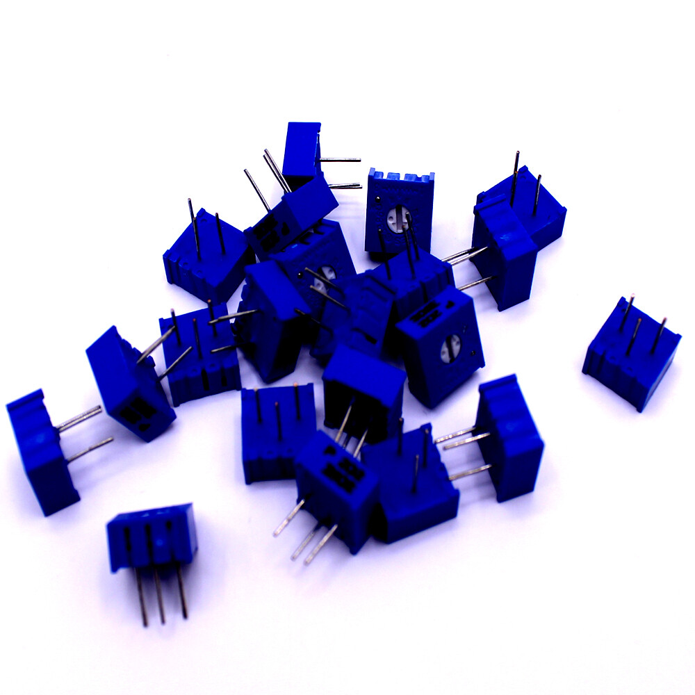 3386P Cermet Variable Resistors Potentiometer Preset Trimmer Pot 1K 5KΩ ...