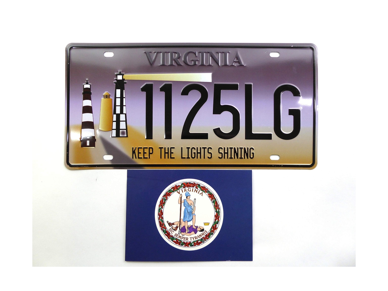 - 50 US States License Plates Set - Replica of Real USA Metal USA car ...