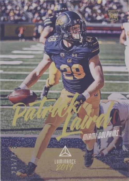 2019 Panini Luminance - Rookie Patrick Laird #163 Gold /275 (RC) for ...
