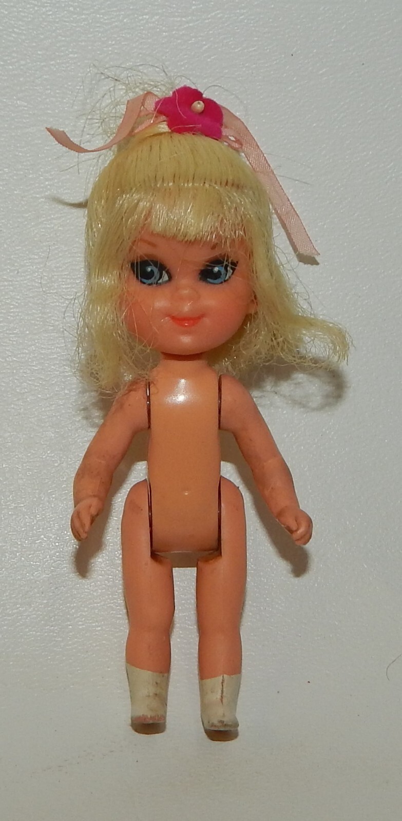 Vintage Shirley Liddle Kiddle Skediddle Blonde Walker Doll | eBay