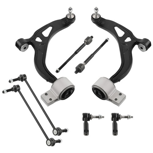 8x Front Lower Control Arms Tie Rods Sway Bar Links For 2011-2019 Ford ...