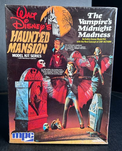 **SEALED** 1974 MPC Disney Haunted Mansion VAMPIRE'S MIDNIGHT MADNESS ...