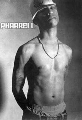 PHARRELL WILLIAMS POSTER Bare Chest RARE HOT NEW 24X36 | eBay